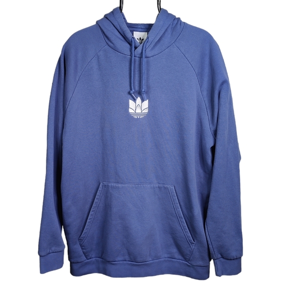 adidas | Shirts | Adidas Mens Kangaroo Pocket Chambray Blue Color ...